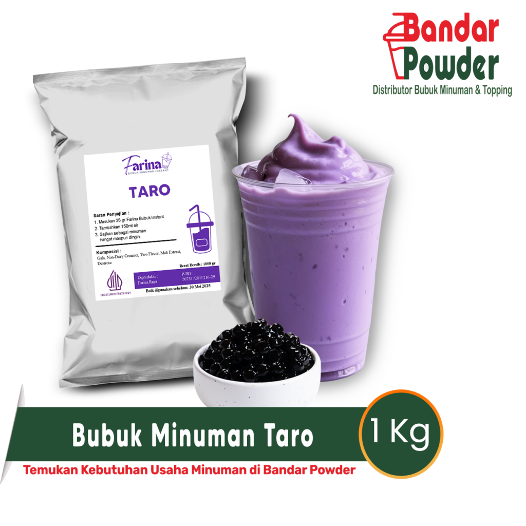 Taro Powder Mix - Bandar Powder